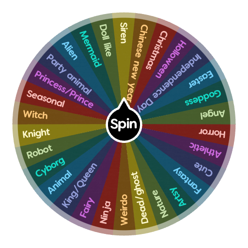 Choose a character style! | Spin the Wheel - Random Picker
