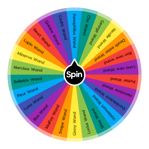 Chose your harry potter Wands | Spin The Wheel - Random Picker