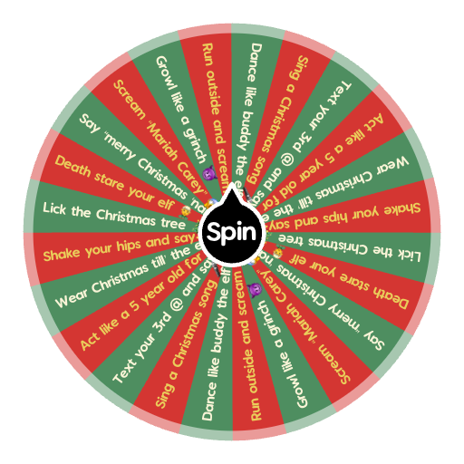 Christmas dare wheel!! | Spin The Wheel - Random Picker