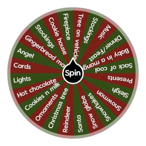 Christmas Doodles | Spin the Wheel - Random Picker