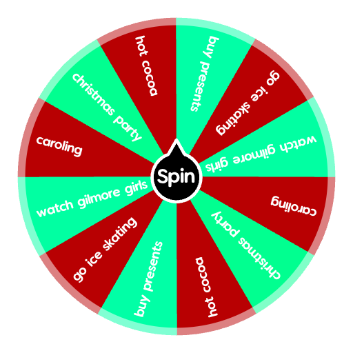 CHRISTMAS STUFF TO DO 💚 ️ | Spin The Wheel - Random Picker