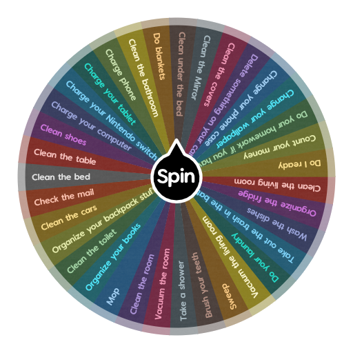 Clean list | Spin the Wheel - Random Picker