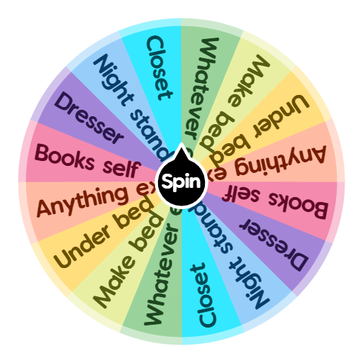 Cleaning your room part 2/3 | Spin the Wheel - Random Picker