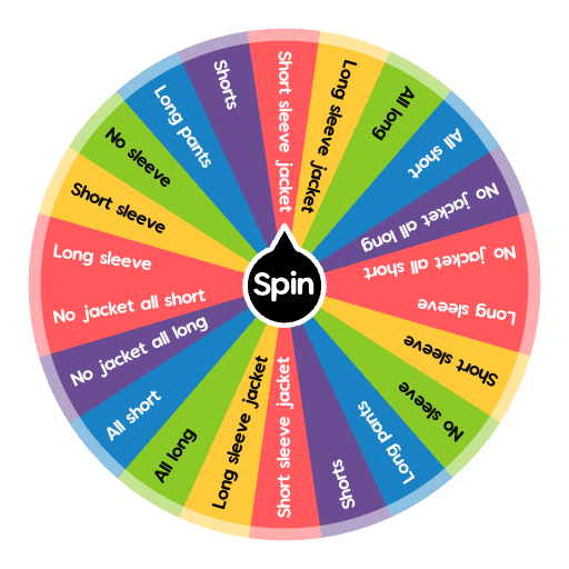 Clothes | Spin the Wheel - Random Picker