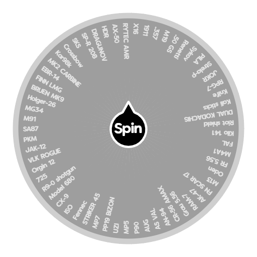 Cod mw guns | Spin The Wheel App