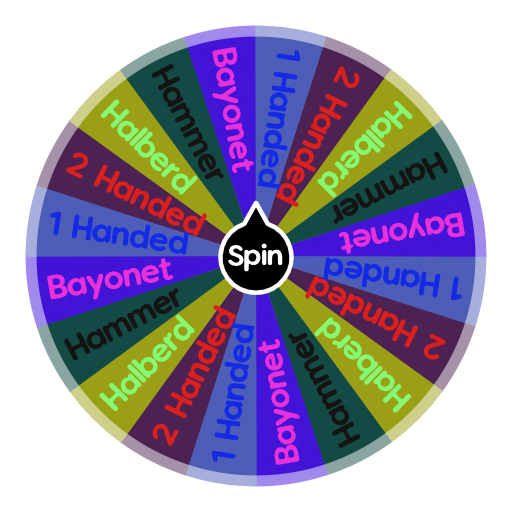Code Vein Weapons wheels | Spin the Wheel - Random Picker
