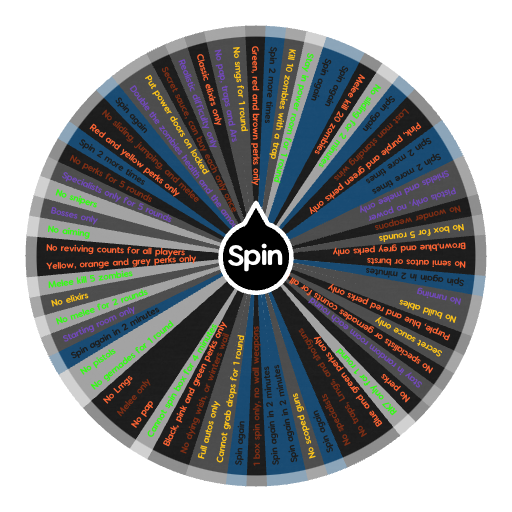 CodZombies Bo4 wheel | Spin the Wheel - Random Picker