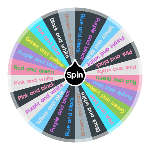 Color combo | Spin the Wheel - Random Picker
