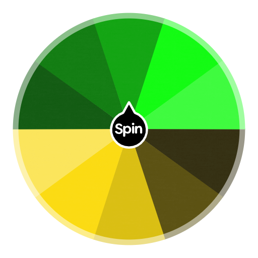 Color Wheel - Yellow Tones | Spin The Wheel App