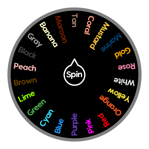 Color Wheel | Spin The Wheel App