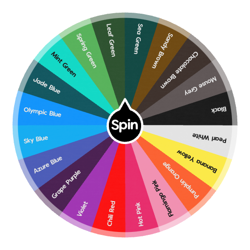 Color Wheel 🎨 | Spin the Wheel - Random Picker