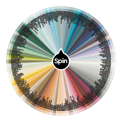 Color wheel but mega colors (color that you didn’t know!) | Spin The ...