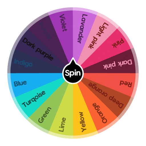 Colors | Spin the Wheel - Random Picker