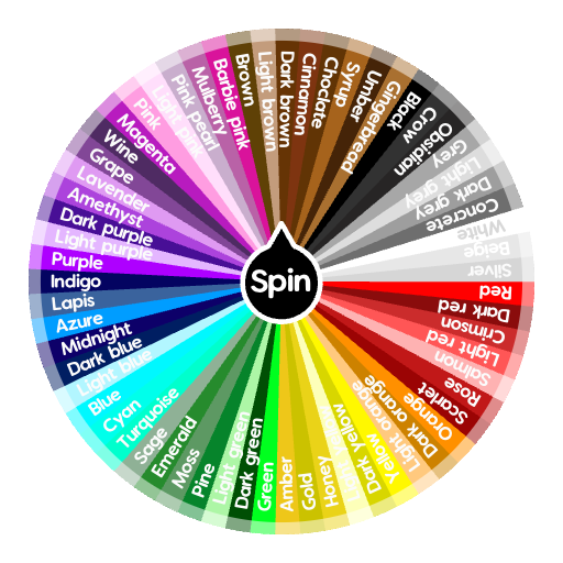 Colors 🌈 | Spin The Wheel - Random Picker