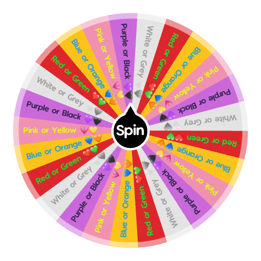Colors!!!! Whatever it lands on, pick one! | Spin the Wheel - Random Picker