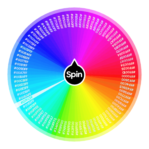 Colours | Spin the Wheel - Random Picker