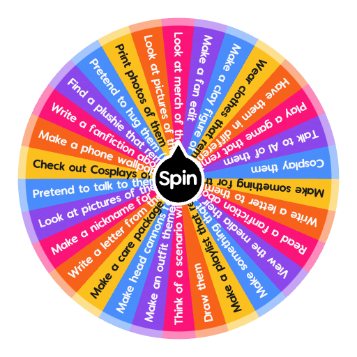 Comfort Character Activities | Spin the Wheel - Random Picker