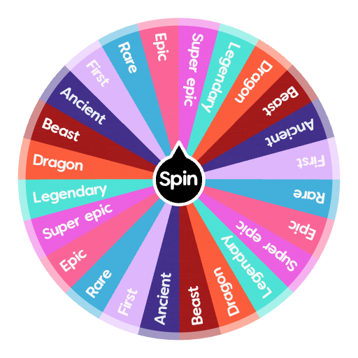 }-Cookie run-{ rarities ← | Spin the Wheel - Random Picker