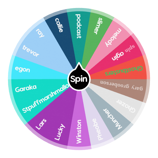 𝕋𝕙𝕖 𝕘𝕙𝕠𝕤𝕥𝕓𝕦𝕤𝕥𝕖𝕣𝕤 𝕨𝕙𝕖𝕖𝕝 | Spin the Wheel - Random Picker