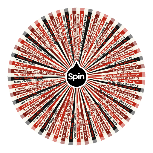 Christmas Horror Movies | Spin the Wheel - Random Picker