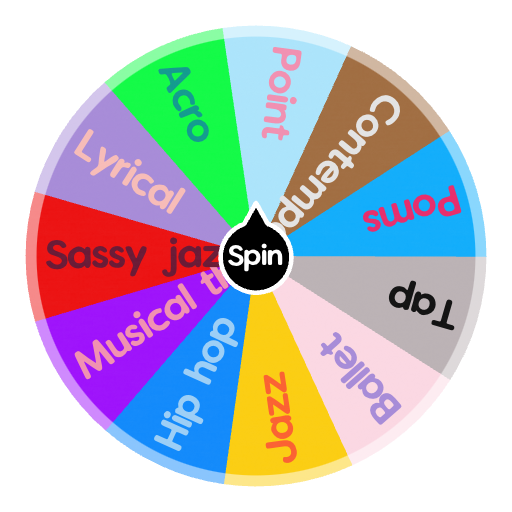 Dance styles | Spin the Wheel - Random Picker