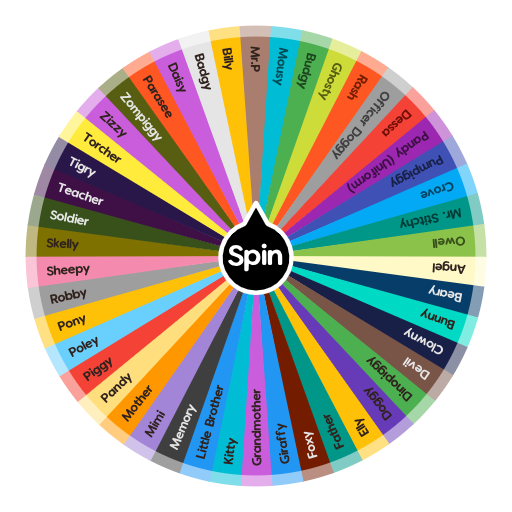 Piggy Random Skin Challenge | Spin the Wheel - Random Picker