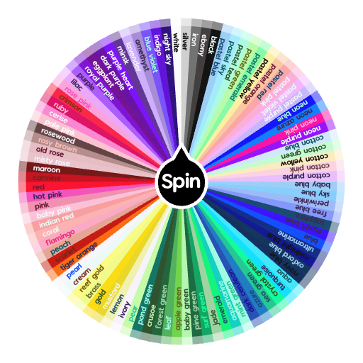 slime color | Spin the Wheel - Random Picker