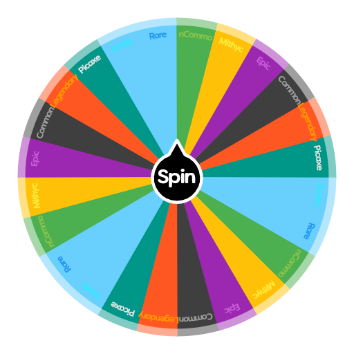 Weapon Rarity | Spin the Wheel - Random Picker
