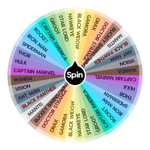 WHAT MARVEL SUPER HERO ARE YOU? | Spin the Wheel - Random Picker