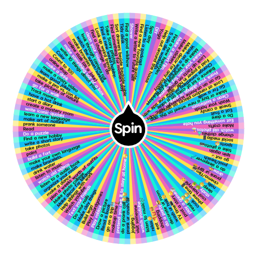 Copy of What to do(girls)/beauty,fun,pranks... | Spin The Wheel ...