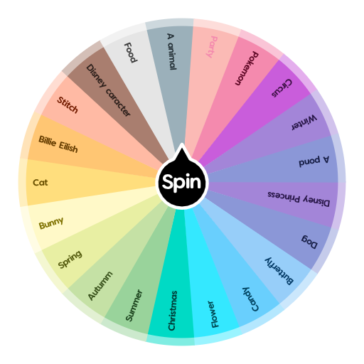 What to draw? | Spin the Wheel - Random Picker