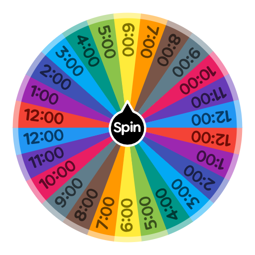 Your special hour is… | Spin The Wheel - Random Picker
