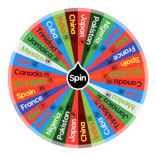 Country | Spin the Wheel - Random Picker