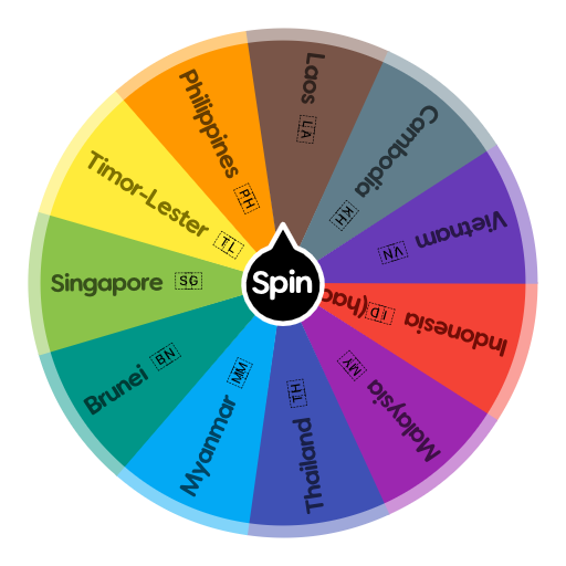 Country of ASEAN | Spin The Wheel - Random Picker
