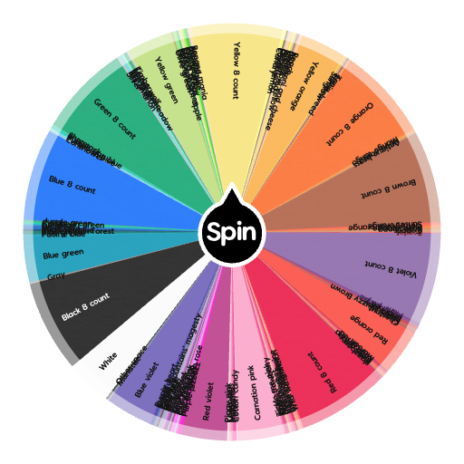 Crayola Colors 120 | Spin the Wheel - Random Picker