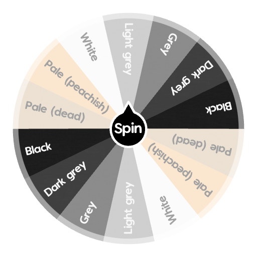 Creepy skin tones | Spin the Wheel - Random Picker