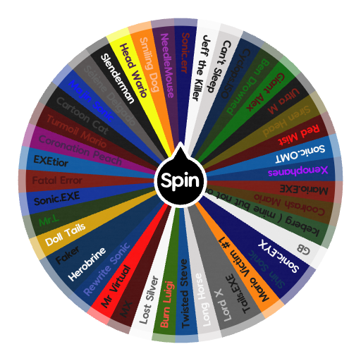 Creepypasta | Spin the Wheel - Random Picker