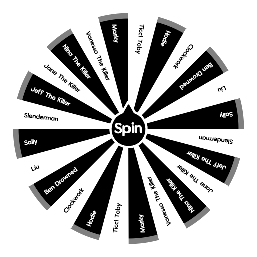 Creepypasta | Spin the Wheel - Random Picker