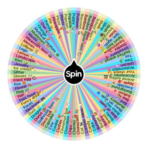 Cute sticker generator 😜 | Spin the Wheel - Random Picker