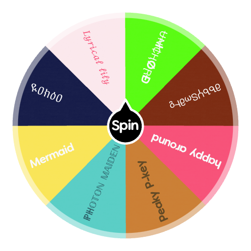 D4DJ bands | Spin the Wheel - Random Picker
