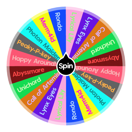 D4DJ Units | Spin The Wheel App