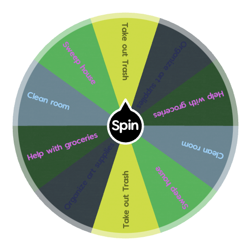 Daily Chores | Spin the Wheel - Random Picker