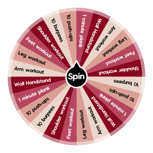 Dance exercises | Spin the Wheel - Random Picker