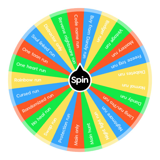 Dandy world run types | Spin the Wheel - Random Picker