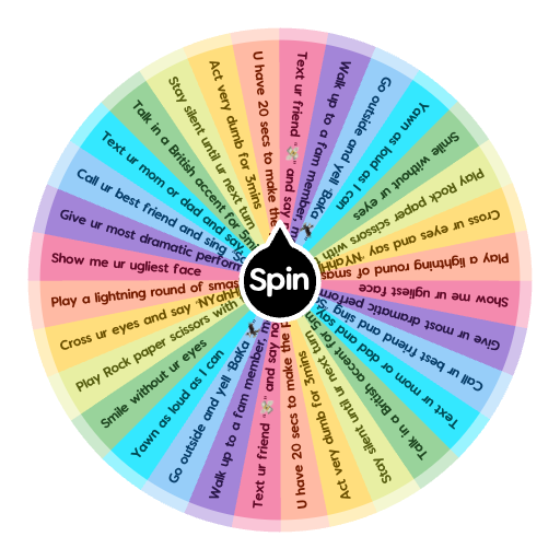 Dare wheel | Spin the Wheel - Random Picker