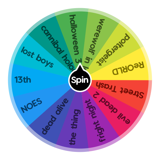 Day 2 - 80s Horror | Spin the Wheel - Random Picker