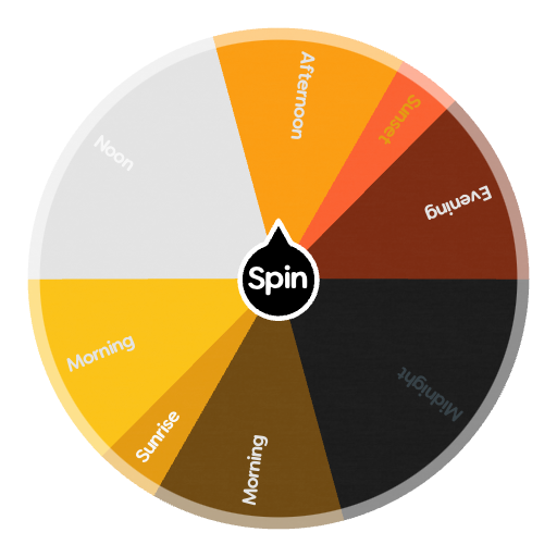 Day and Night | Spin the Wheel - Random Picker