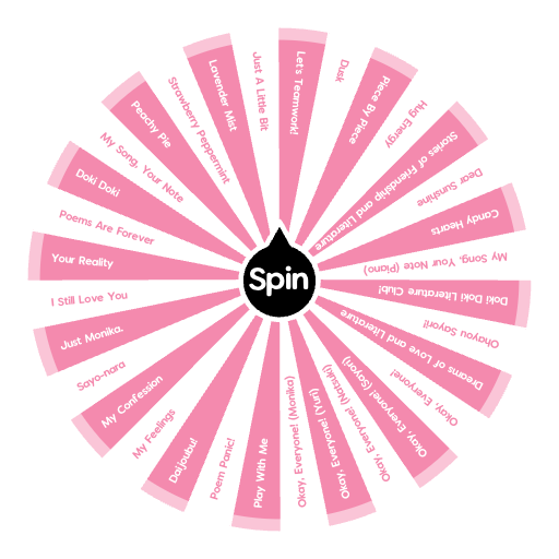 DDLC OST (Doki Doki Literature Club) | Spin The Wheel - Random Picker
