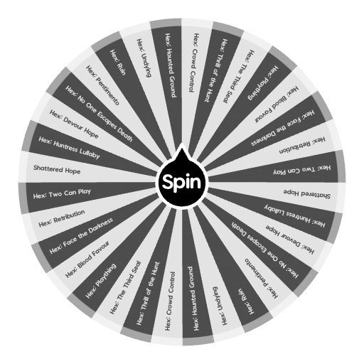 Dead by Daylight Hex Roulette (May 2024) | Spin the Wheel - Random Picker