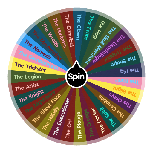 Dead By Daylight Killer Wheel | Spin The Wheel - Random Picker